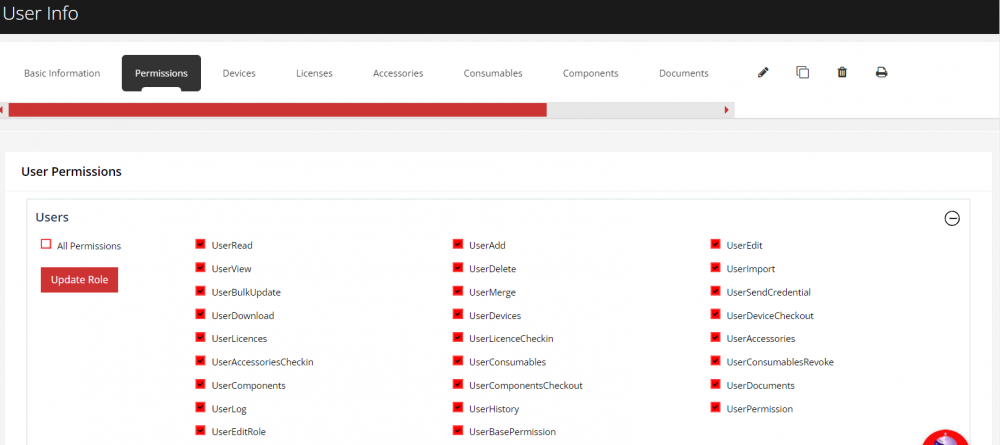 How to manage User Based Permission | ITM DOCS