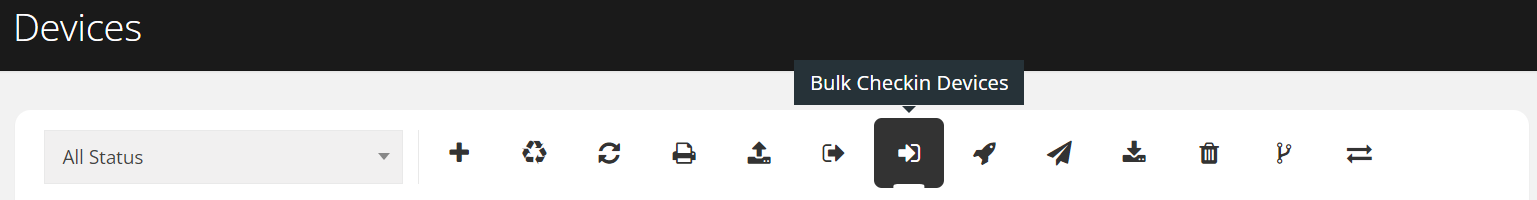 How to use Bulk check in? | ITM DOCS