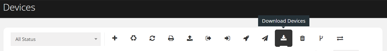 How to Download device list? | ITM DOCS