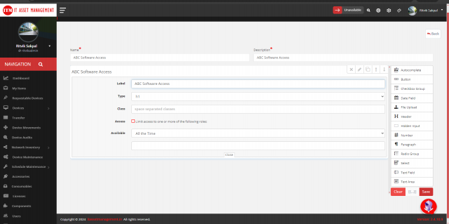 How to create a Dynamic Form? | ITM DOCS