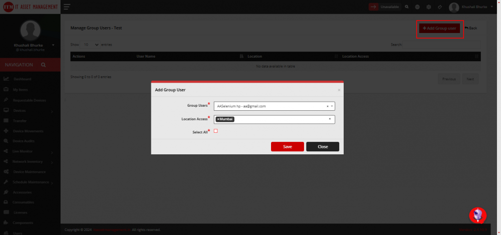 How to create escalation group ? | ITM DOCS