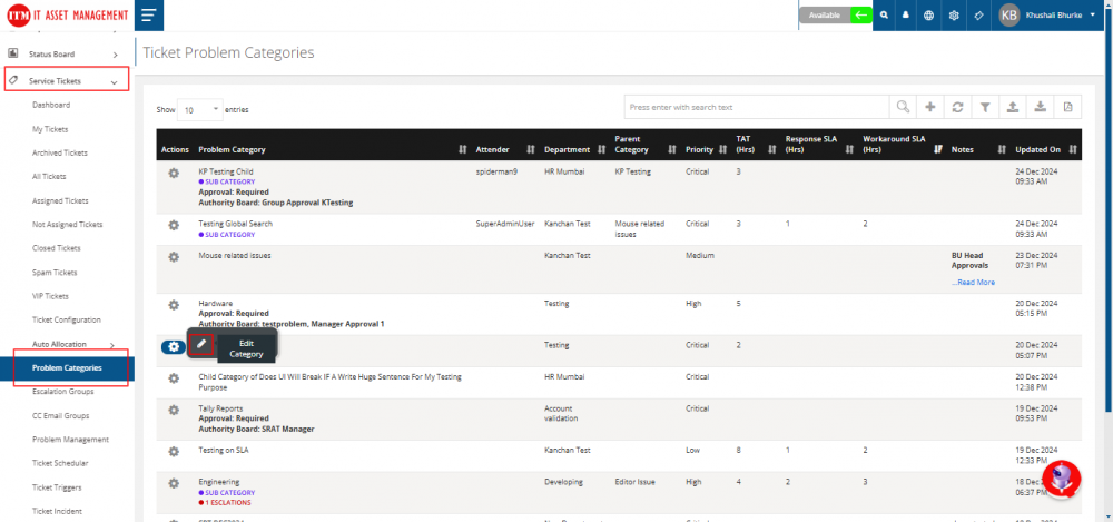 Department Head Approval Process | ITM DOCS