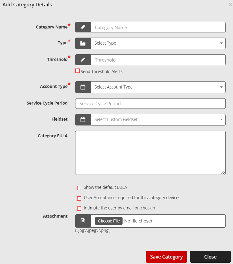 Category Configuration | ITM DOCS