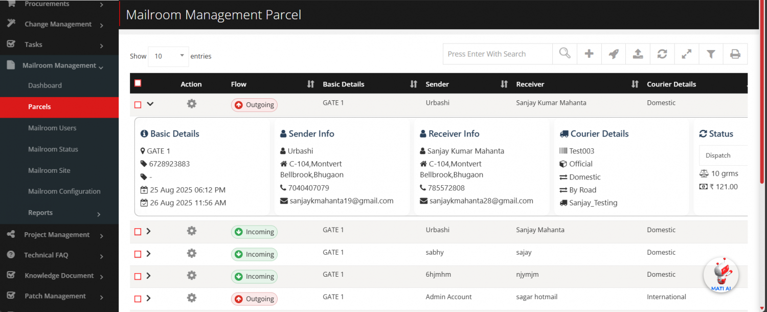 Parcel Listing | ITM DOCS